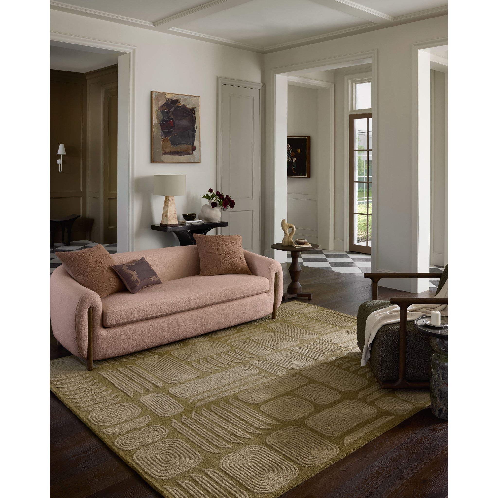 Brigette Romanek x Loloi Madi Rug in Light Olive/Oatmeal – Maison Roseaux