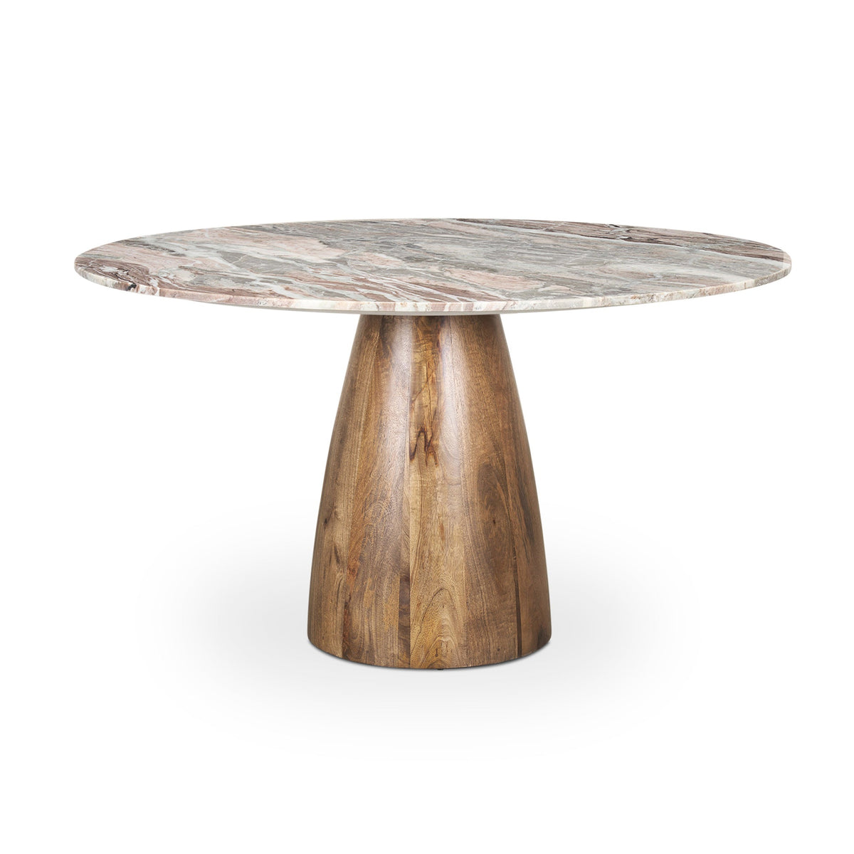Alice Round Pedestal Dining Table – Maison Roseaux