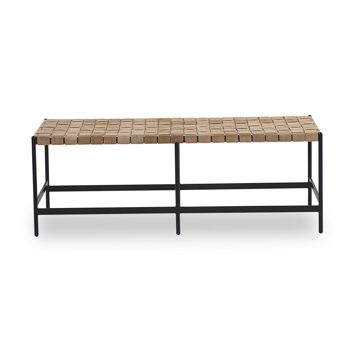 Mario Bench in Brown – Maison Roseaux