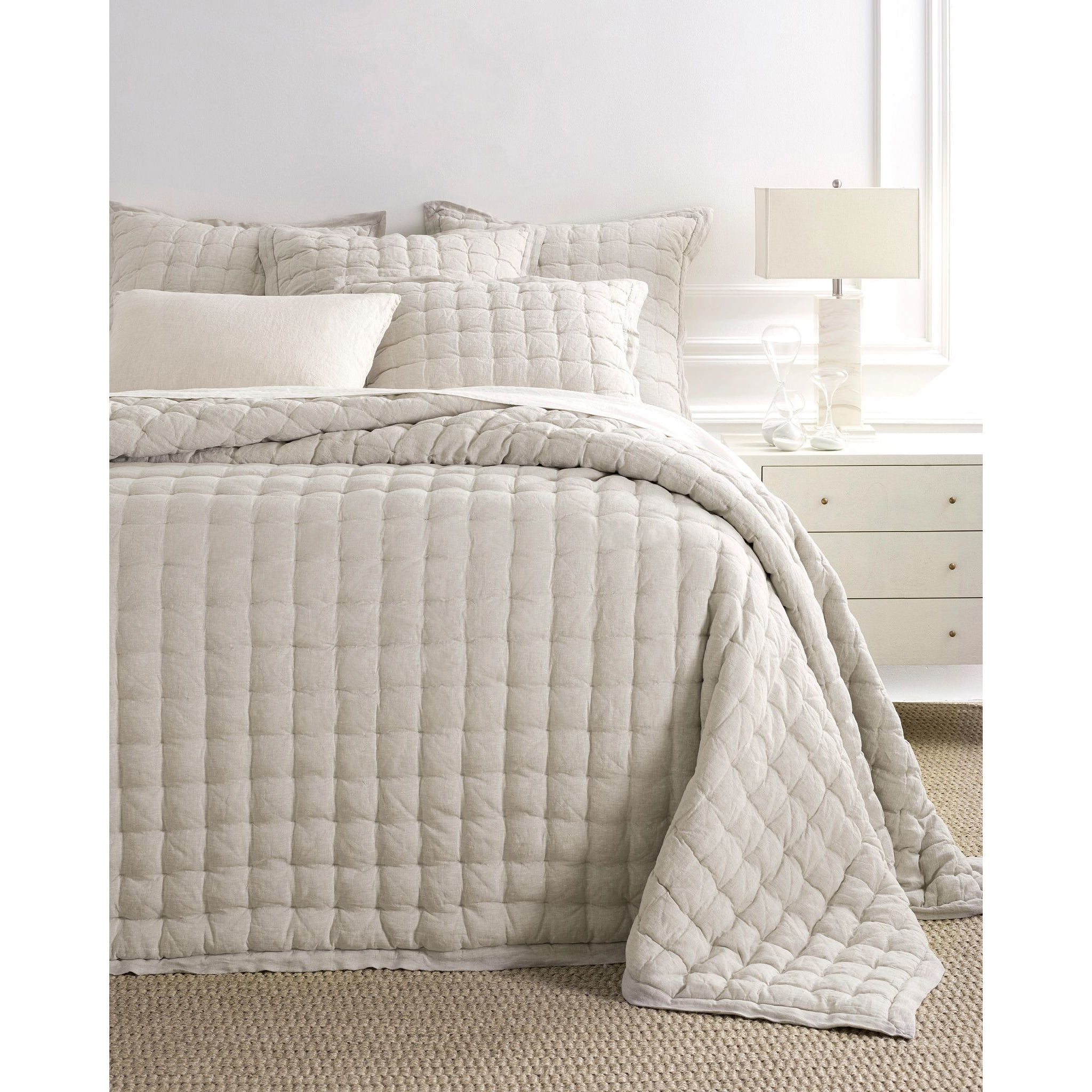 Lush Linen Natural Puff Sham – Maison Roseaux