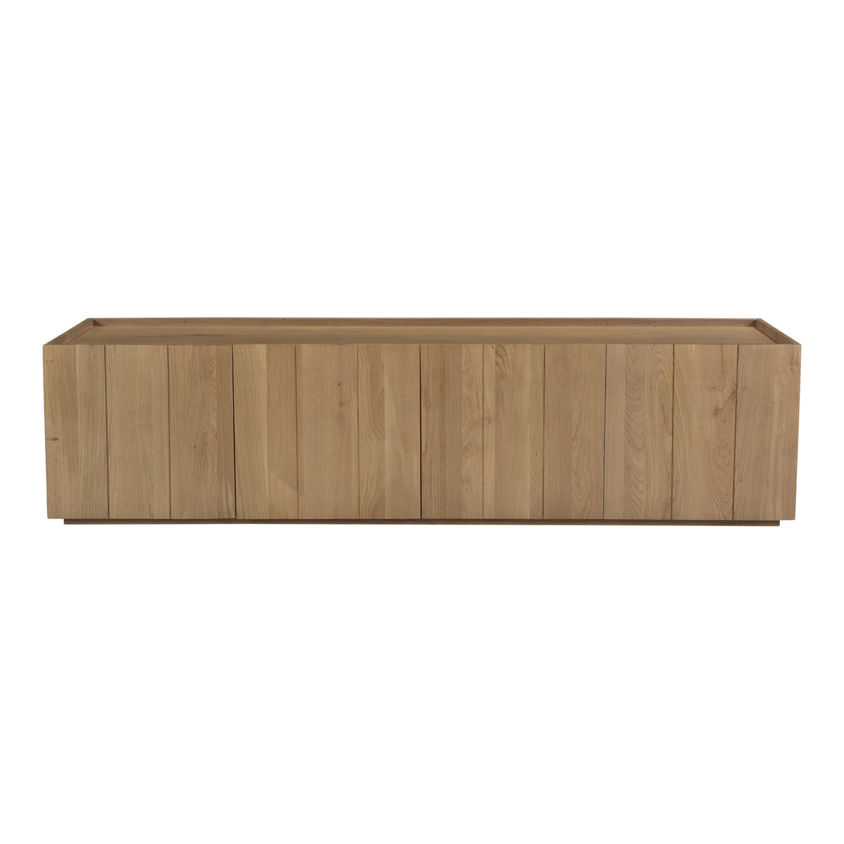 Solid Oak Media Cabinet – Maison Roseaux
