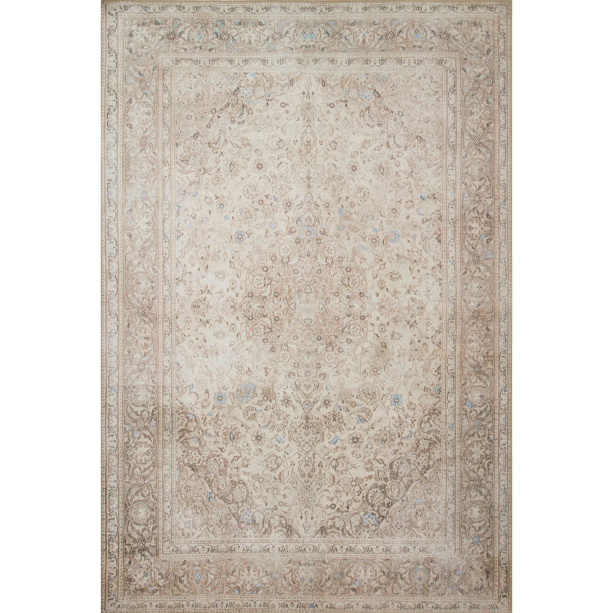 Loren Rug in Sand/Taupe – Maison Roseaux